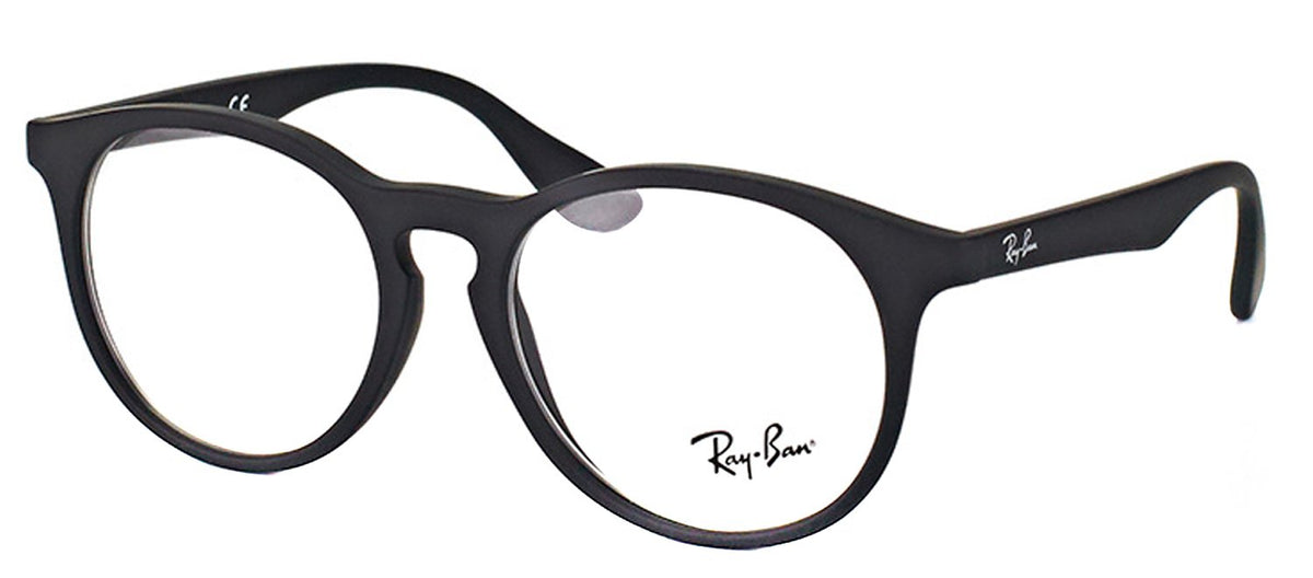 Ray-Ban RY 1554 Round Plastic Eyeglasses - Rubber Black – Glassandlens